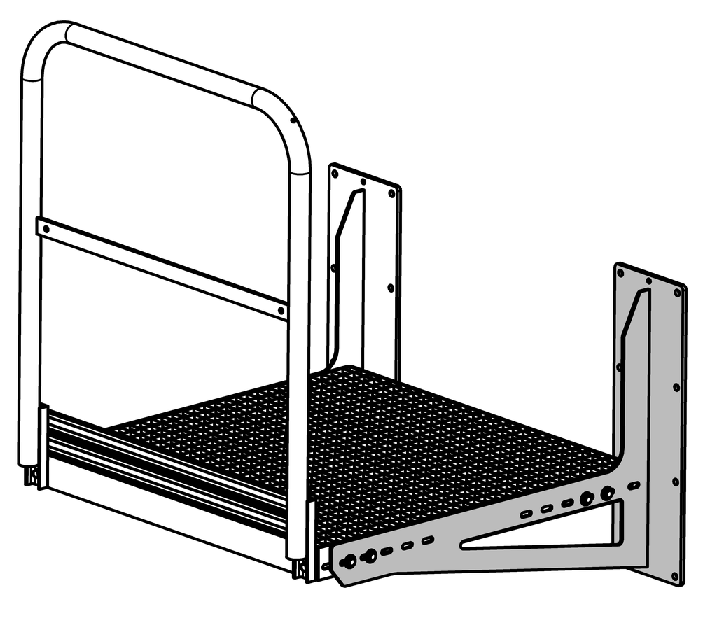 Podeststützenhalter | Distanzstück | 0529210008